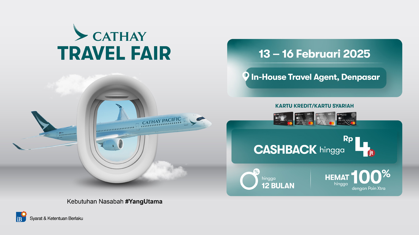 Cathay Pacific Travel Fair Denpasar