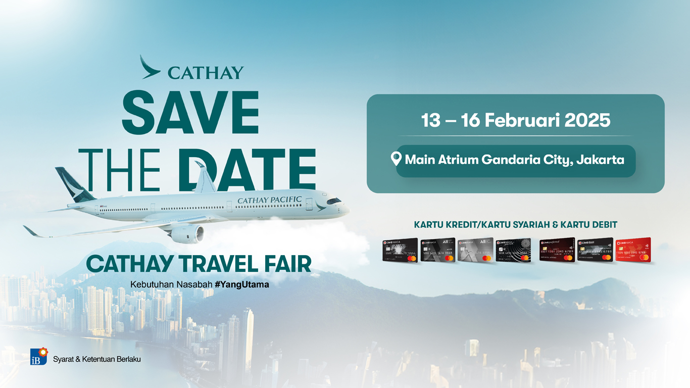 Cathay Pacific Travel Fair Jakarta