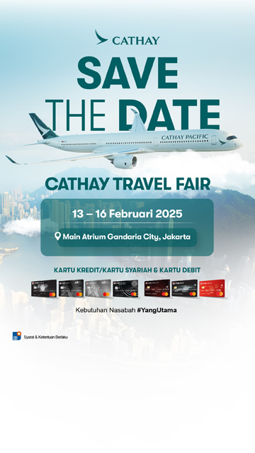Cathay Pacific Travel Fair Jakarta