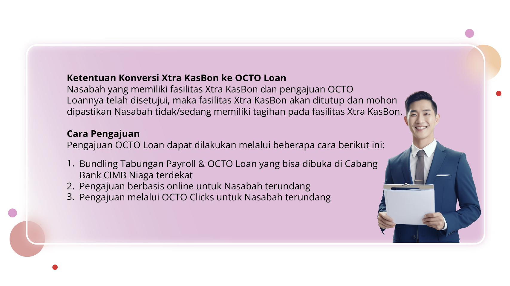 OCTO Loan - Dana talangan sebelum tanggal gajian!