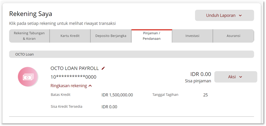 OCTO Loan Approved