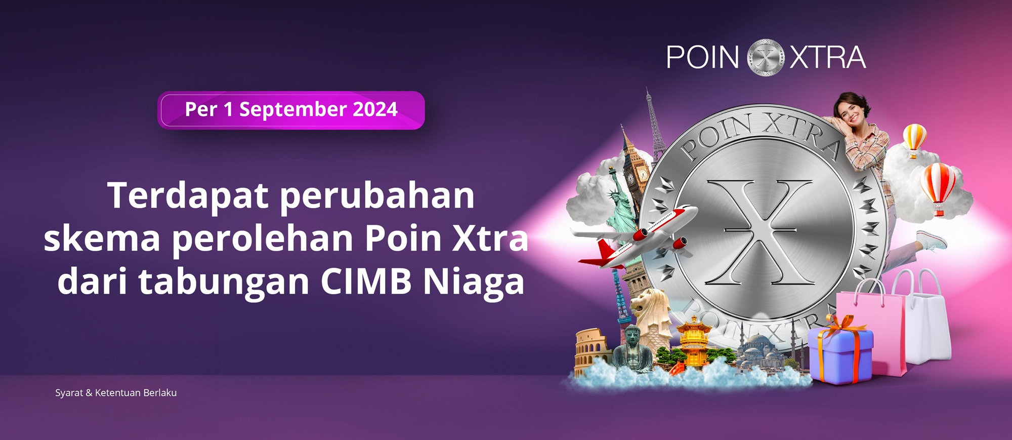 Keuntungan Hidup Xtra dengan Poin Xtra Bank CIMB Niaga