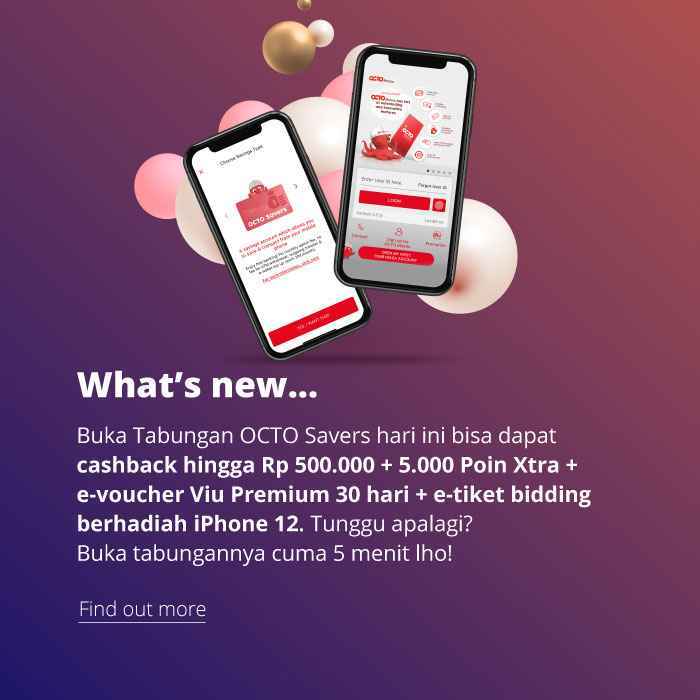 OCTO Savers-iB - Tabungan Syariah yang memberikan 60x bebas biaya ...