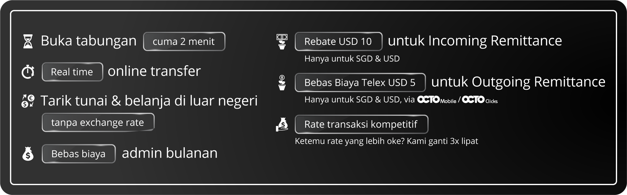 XTRA Savers Valas - Transaksi di luar negeri tanpa exchange rate