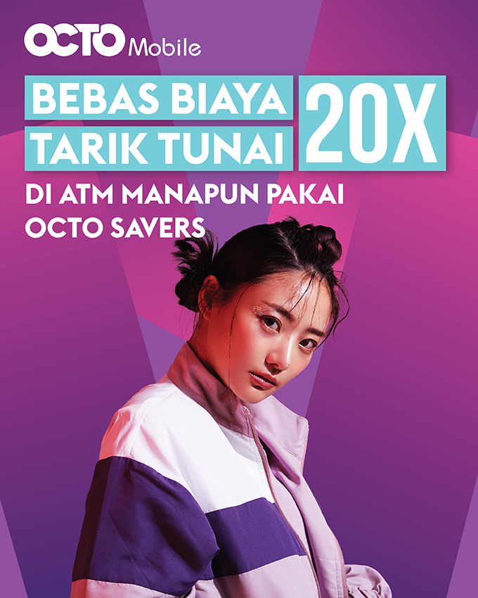 OCTO Savers - Tabungan yang kasih 60x bebas biaya setiap bulannya!