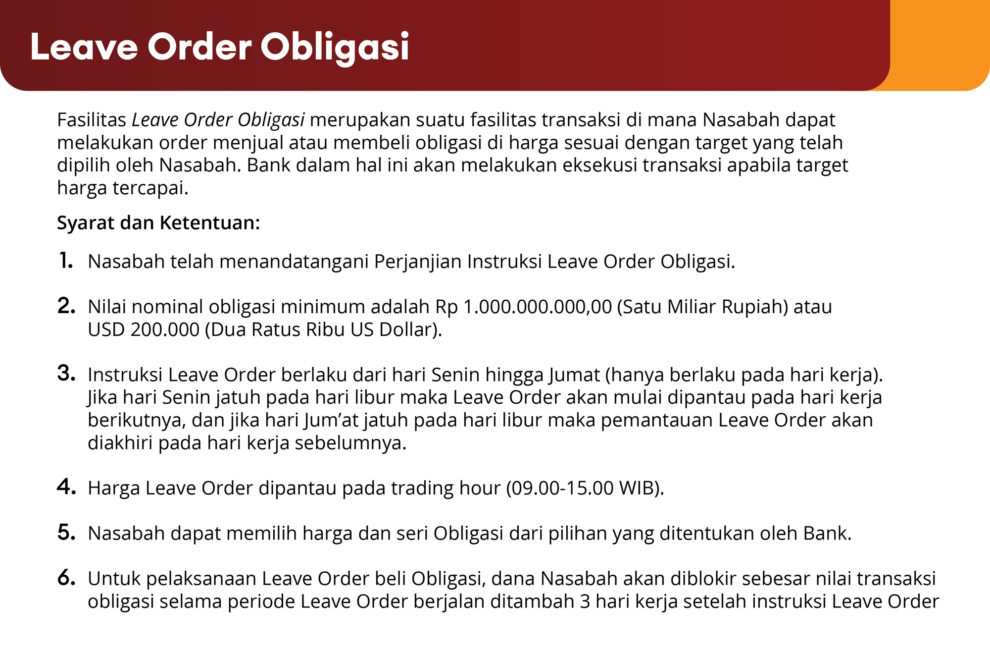 Leave Order